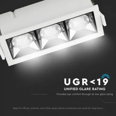 LED ugradna COB svetiljka 12W 2700K 12Ã‚Â° V-TAC