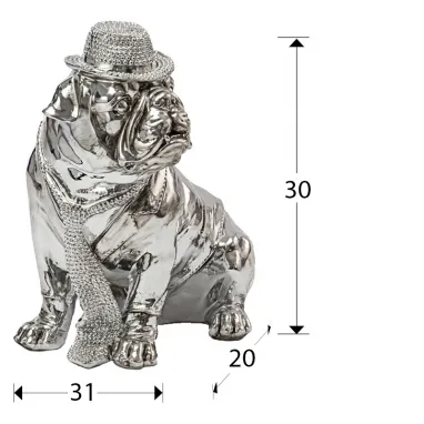 Dekorativna figura Bulldog hat SCHULLER