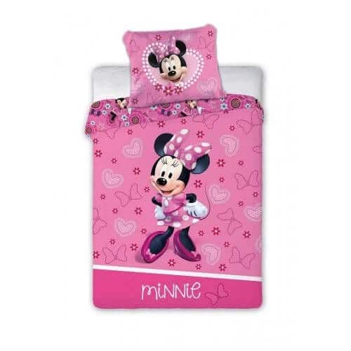 Posteljina za bebe Minnie Mouse 100×135+40x60cm – 5907750586653