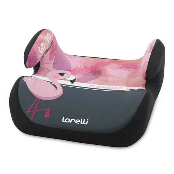 Auto sedište Topo Comfort 15-36kg Flamingo grey-pink Lorelli