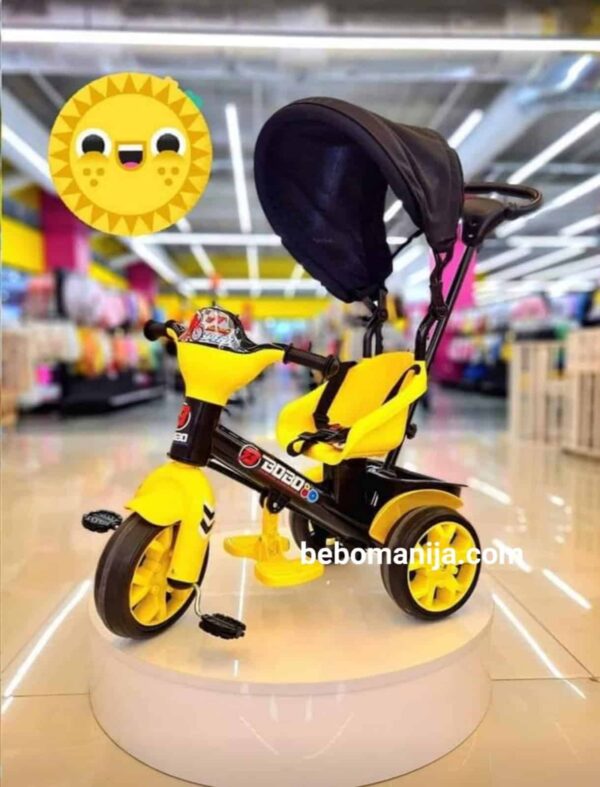 Tricikl za decu Bobo Speed 512128 Baby Hope žuti