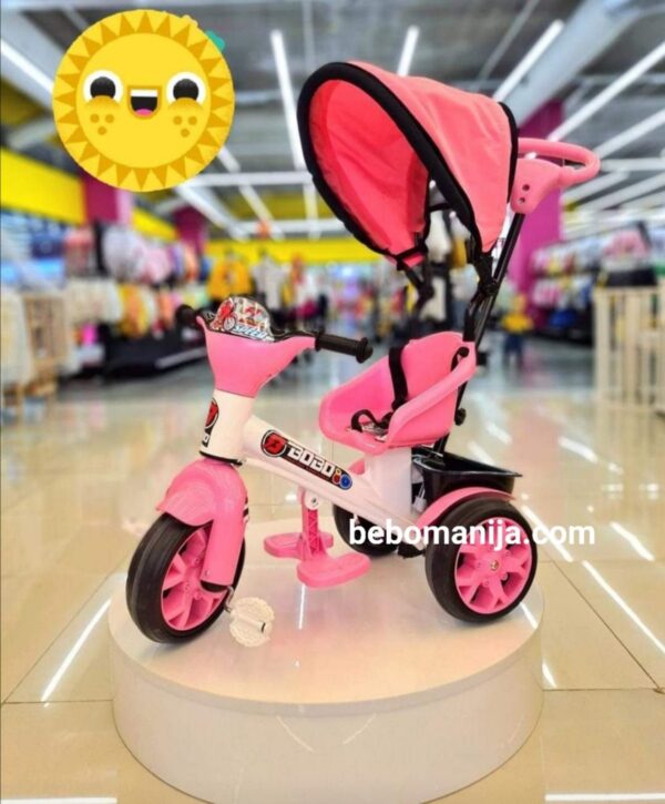 Tricikl za decu Bobo Speed 512159 Baby Hope roze