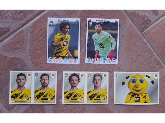 Fifa 365 2021, Panini, Borusija Dortmund, 5 različitih