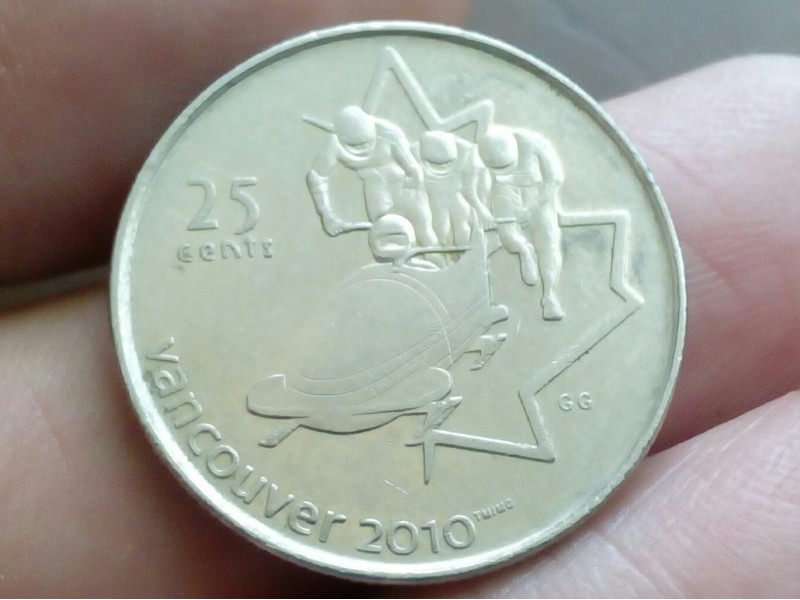 Kanada, 25 centi 2008, jubilarac