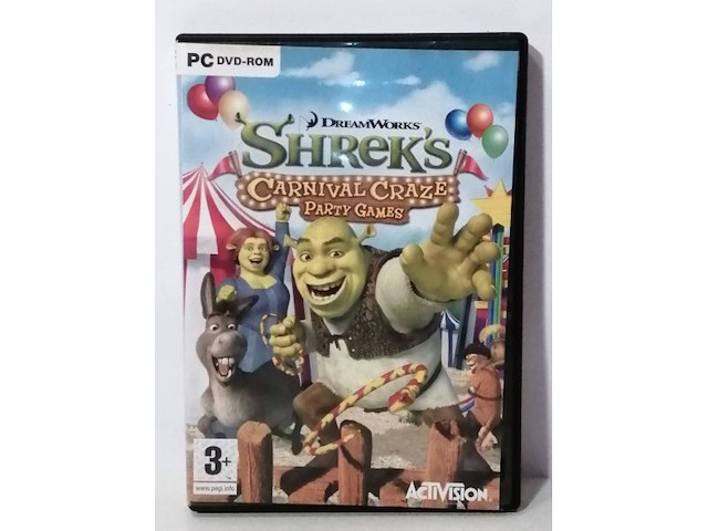 SHREK`S CARNIVAL GRAZE PARTY GAMES