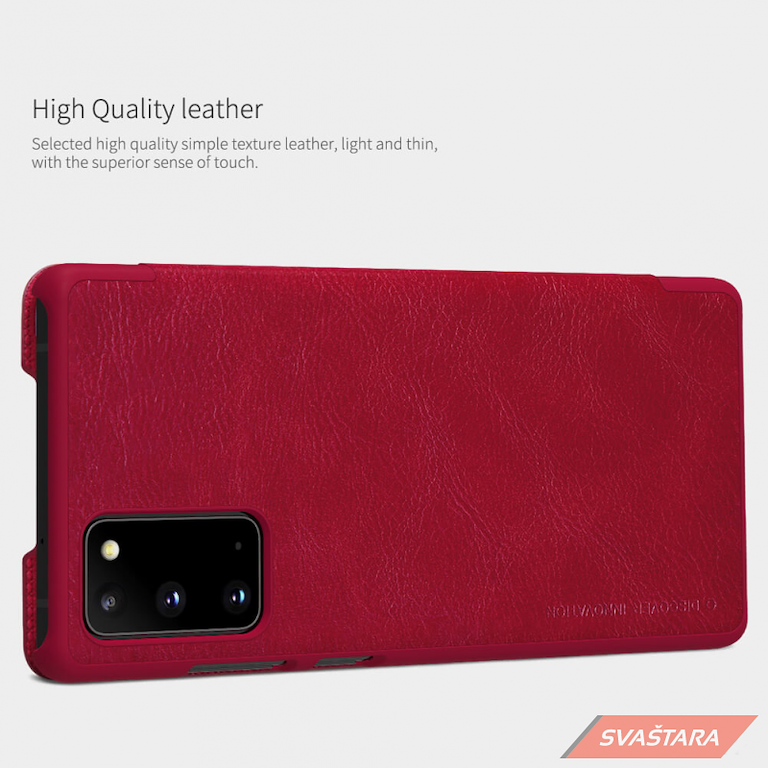 Nillkin Qin za Samsung N980F Note 20 crvena