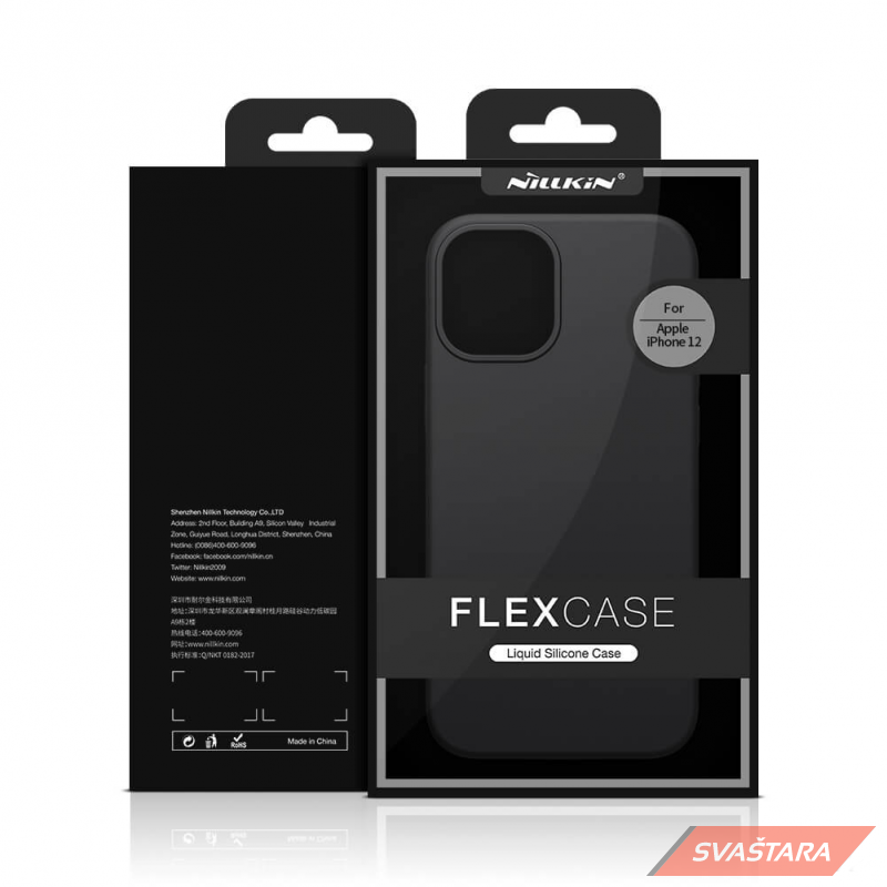 Nillkin Flex Pure za iPhone 12 Mini 5.4 crna