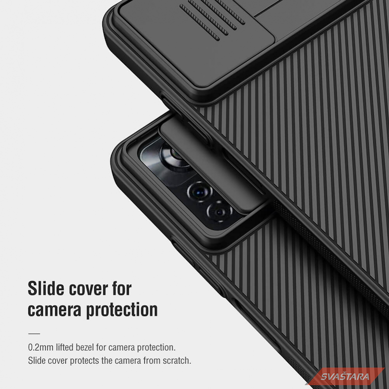 Nillkin CamShield za Xiaomi Poco X4 pro 5G crna