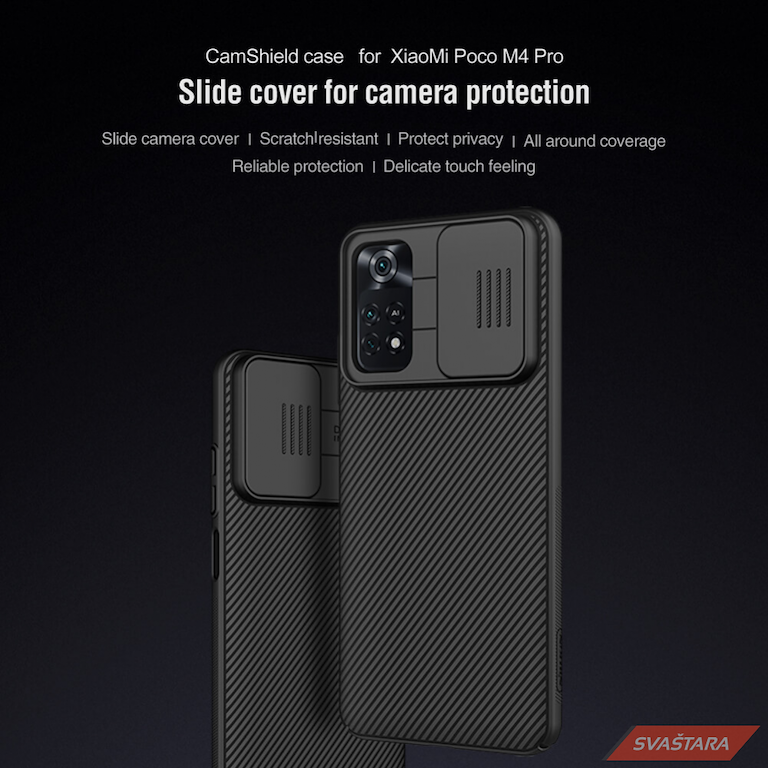 Nillkin CamShield za Xiaomi Poco M4 Pro 4G plava