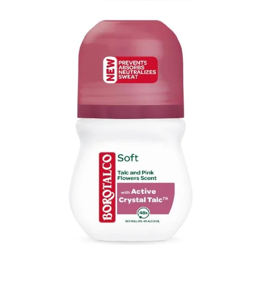 Borotalco Soft dezodorans roll on 50ml