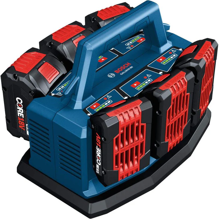 Bosch brzi punjač 18V - GAL 18V6-80 - Punjač za 6 baterija (1600A01U9L)