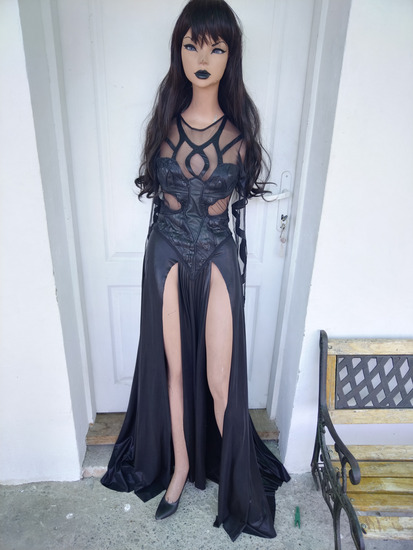 Sexy gothic haljina