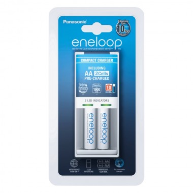 PANASONIC ENELOOP K-KJ50MCC20E BQ-CC50E + 2 AA 1900MAH (10H) PUNJAČ BATERIJA