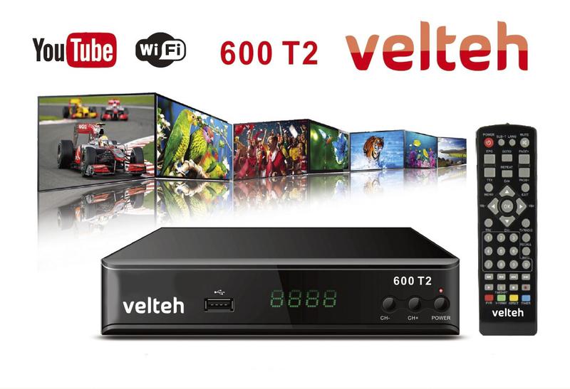 DVB-T2 Digitalni risiver Velteh 600T2