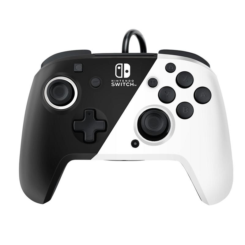 PDP Nintendo Switch Faceoff Deluxe Controller + Audio - Black & White