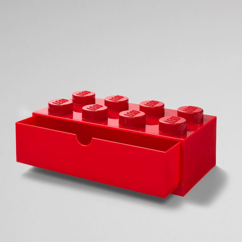 LEGO stona fioka (8): Crvena