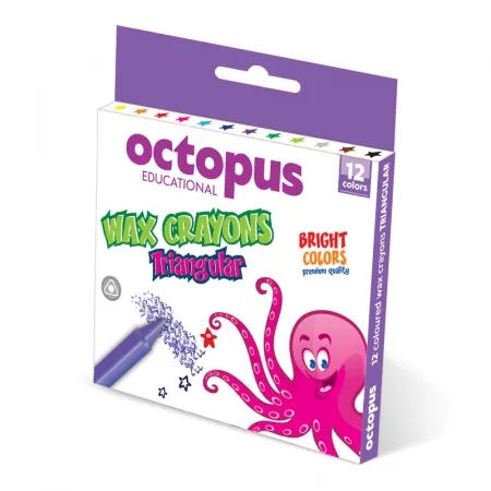 Voštane boje 12/1 triangular Octopus
