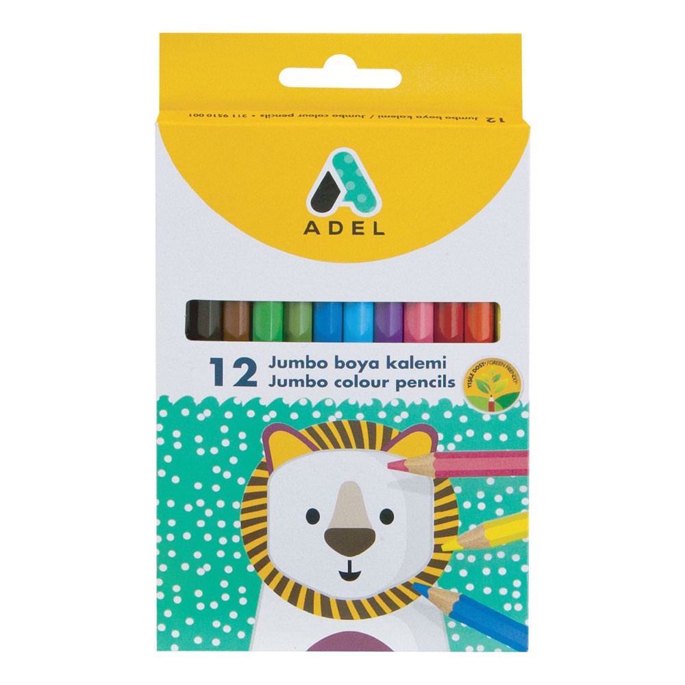DRVENE BOJICE ADEL 12 JUMBO BOJA