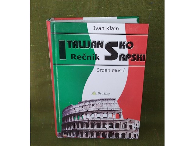 ITALIJANSKO-SRPSKI REČNIK - IVAN KLAJN