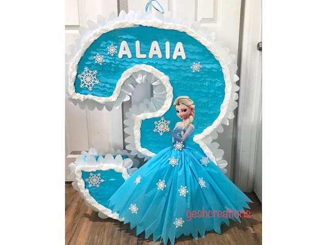 Elsa/Frozen, brojevi, Pinjata