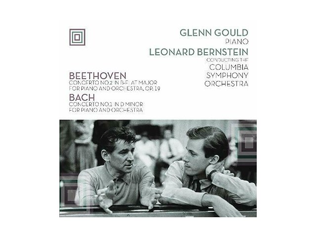 Glenn Gould, Leonard Bernstein conducting the Columbia