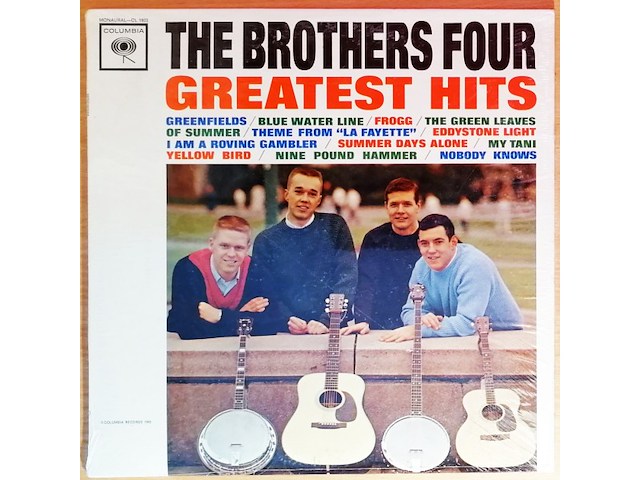 LP THE BROTHERS FOUR - Greatest (1961) USA, u CELOFANU