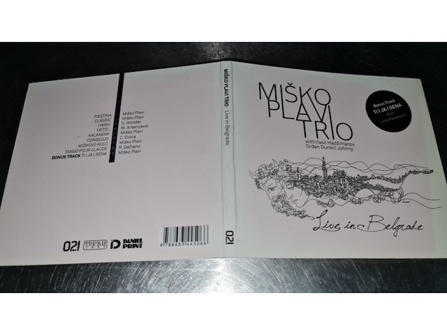Miško Plavi Trio - Live in Belgrade , ORIGINAL