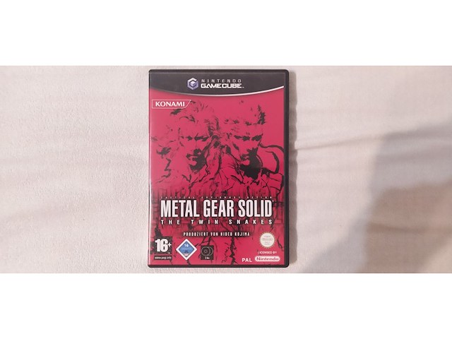 Metal Gear Solid: The Twin Snakes GameCube