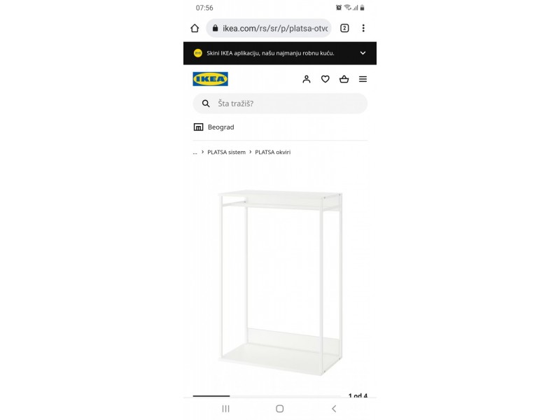 Ikea platsa orman