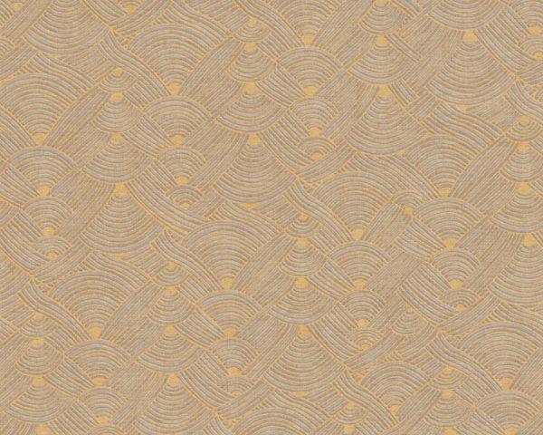 PRIVATE WALLS WALLPAPER «ETHNO, BEIGE, YELLOW» 387422