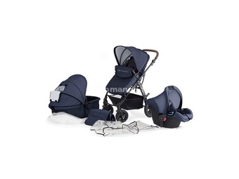 Kinderkraft kolica MOOV 3u1 navy