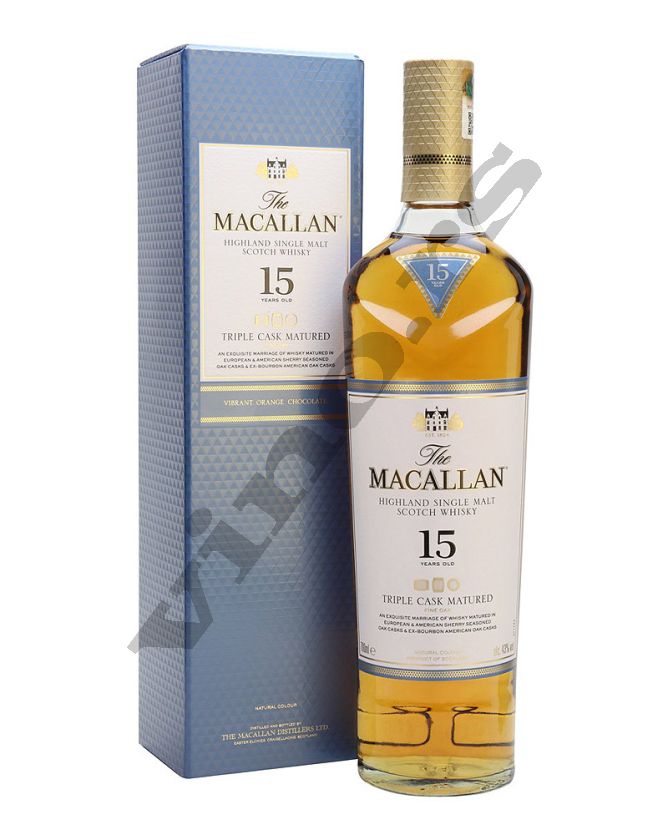 Macallan single malt Schotch whisky Double Cask 15YO