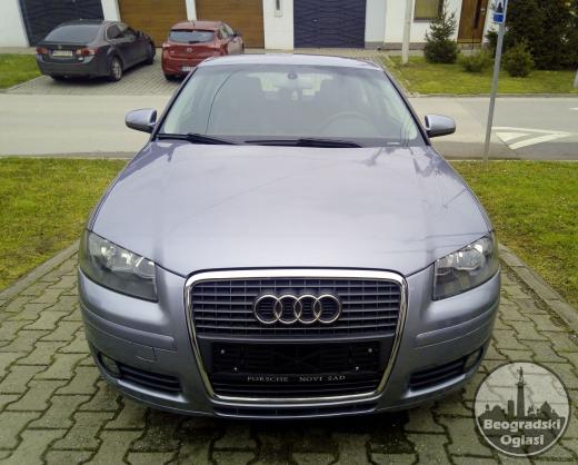 Audi A3 DE-LUX, 2.0 TDI 16V/136KS, 2006, sa opremom!