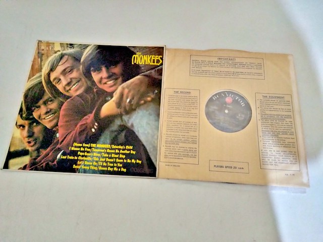 MONKEES 1st UK LP MINT