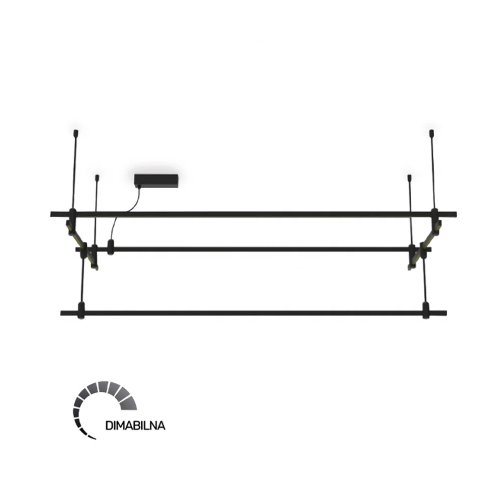 MAGNETIC 9606 ŠINSKI SKLOP PRAVOUGAONIK 150W 24V DC CRNA