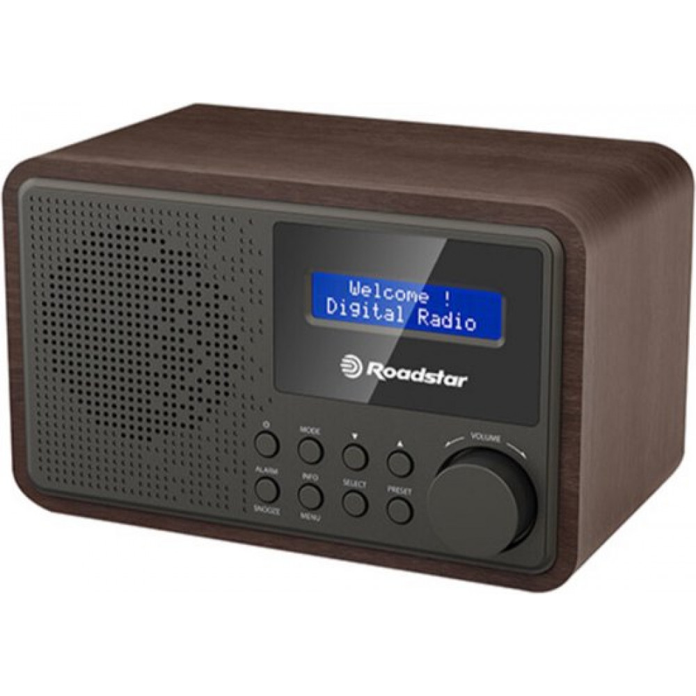 ROADSTAR HRA700D+ Radio sa drvenim kućištem *M