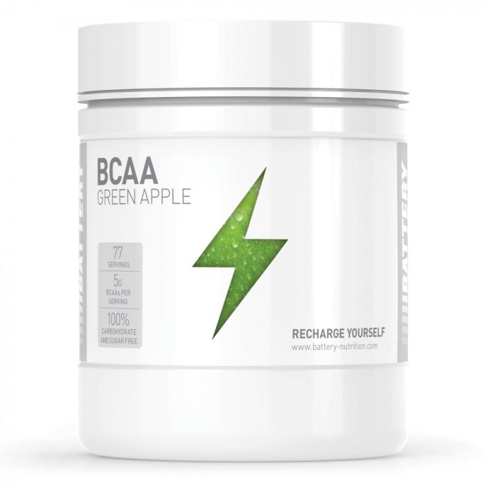 Battery BCAA, zelena jabuka 500g