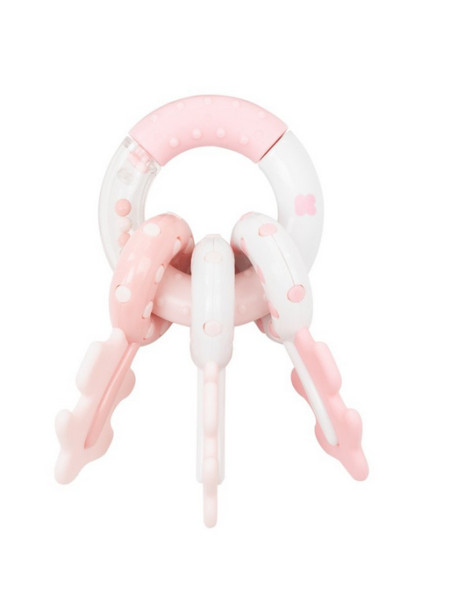 KikkaBoo silikonska glodalica Keys ring pink ( KKB50060 )