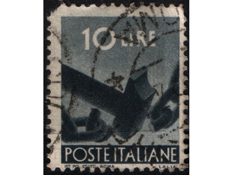 kt519dz 01.okt1945 ItaliaP Mi697A(-o-)1/23