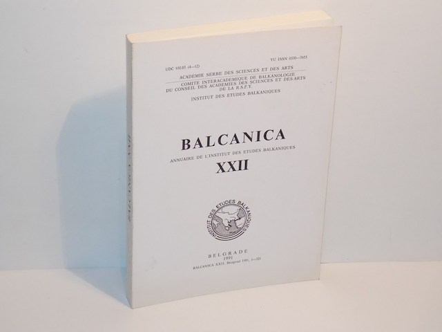 BALCANICA XXII