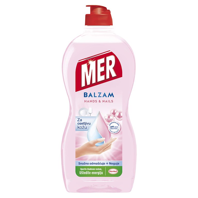 Mer balsam deterdžent za sudove hands&nails 450ml