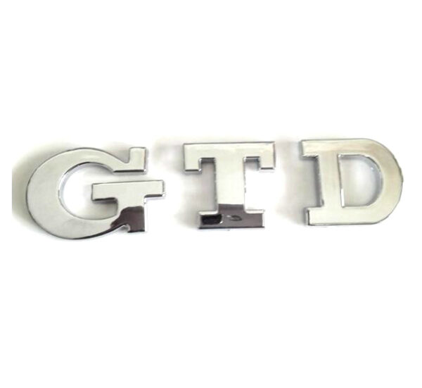 GTD samolepljiv znak – metalni