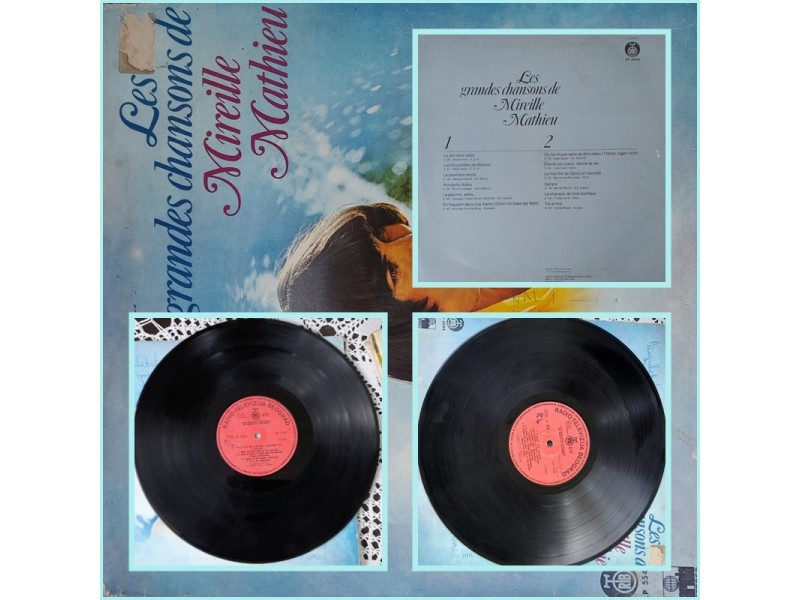 lp MIREILLE MATHIEU - Les grandes chansons