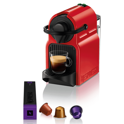 NESPRESSO Aparat za espresso kafu Inissia Red, C40 0.7 l, Sa kapsulom, 19 bar, 1250 W