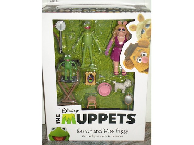 The Muppets - Kermit and Miss Piggy