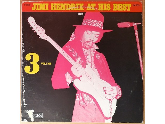 LP JIMI HENDRIX - At His Best, vol. 3 (1972) Italy, NM