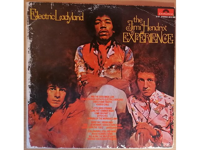 2LP JIMI HENDRIX - Electric Ladyland (1975) NM/VG-