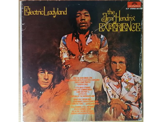 2LP JIMI HENDRIX - Electric Ladyland (1975) odlična