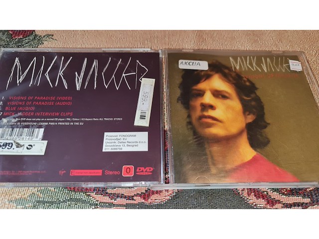 Mick Jagger - Visions of paradise DVDS , ORIGINAL