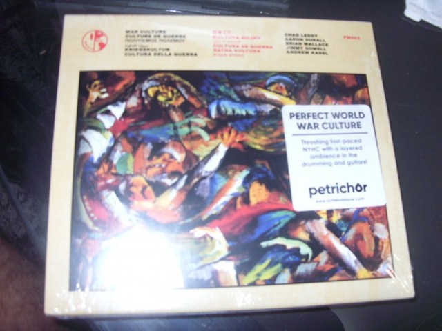 Perfect World ‎– War Culture CD Petrichor Europe 2021.